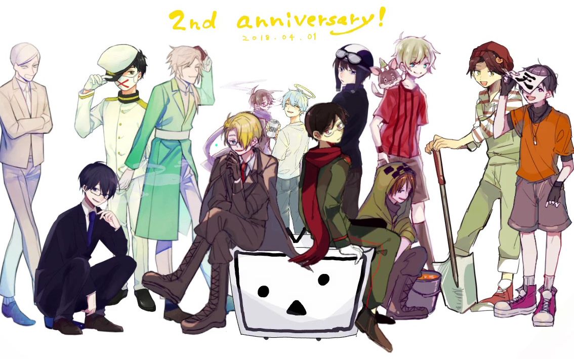 【手描wrwrd】wrwrd!ch二周年記念企画【合作動画】_哔哩哔哩_bilibili