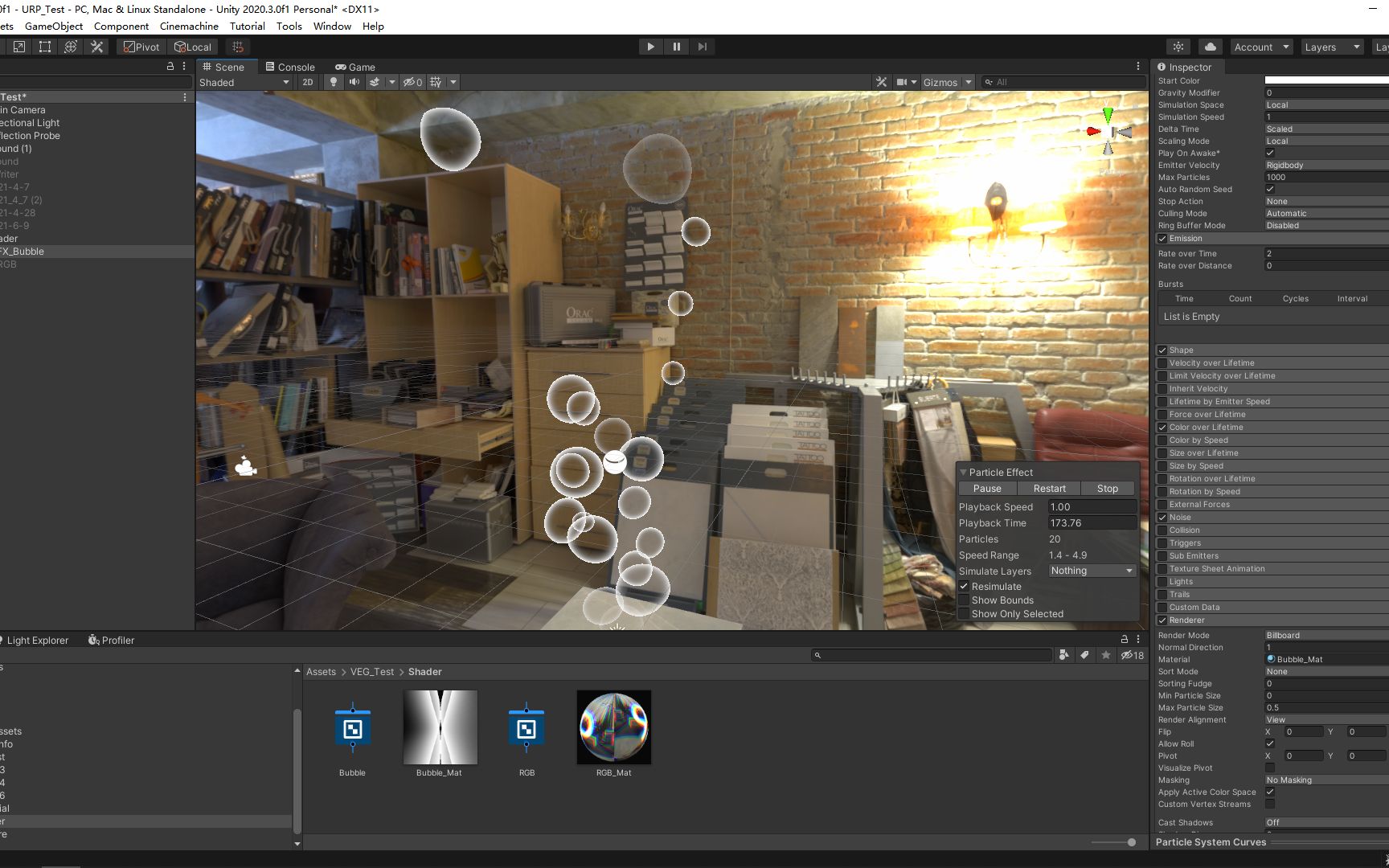 Shader Graph_简单的泡泡_哔哩哔哩_bilibili