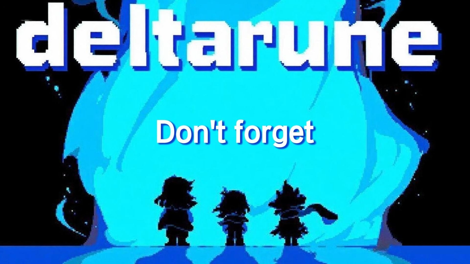 Don't forget - 《Deltarune》插曲-小花真香-music～-哔哩哔哩视频