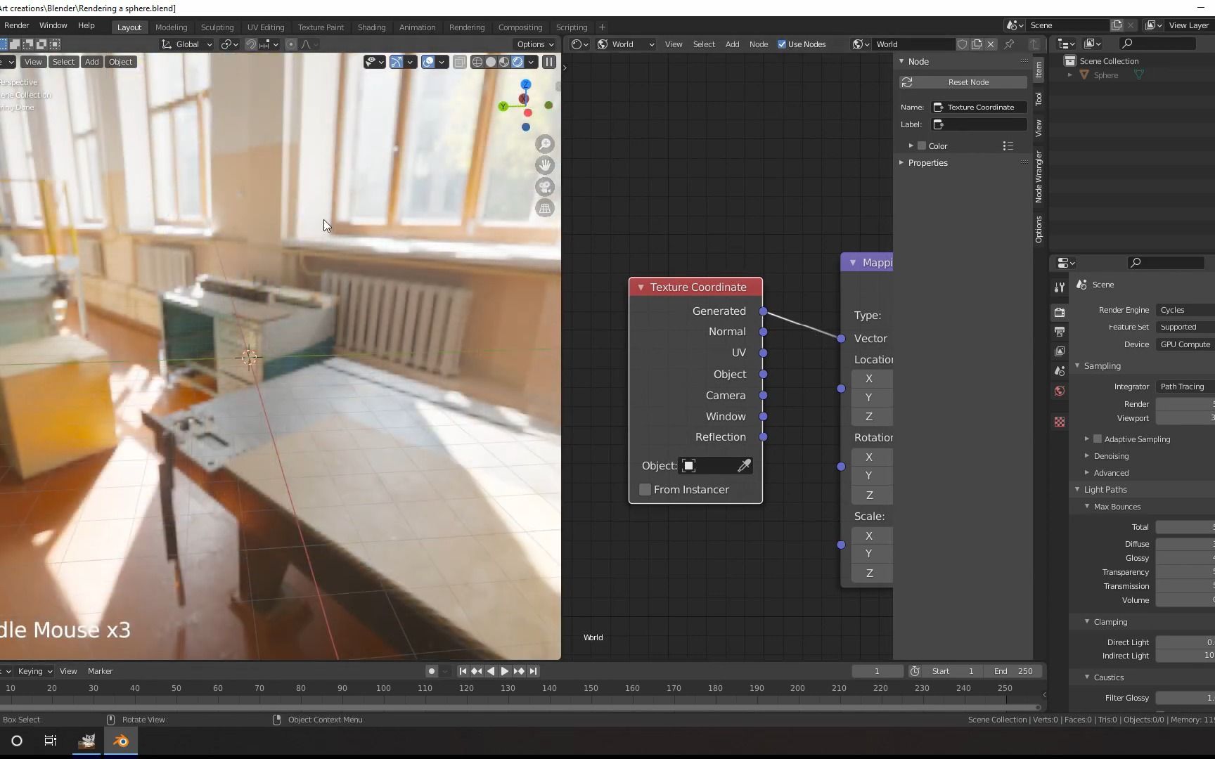 Blender渲染360°全景图_哔哩哔哩_bilibili