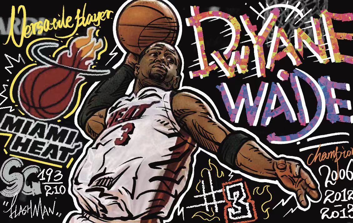 【2KOL2】闪电来袭！致敬传奇版本的韦德为何受人诟病？-白给的Alex-白给的Alex-哔哩哔哩视频