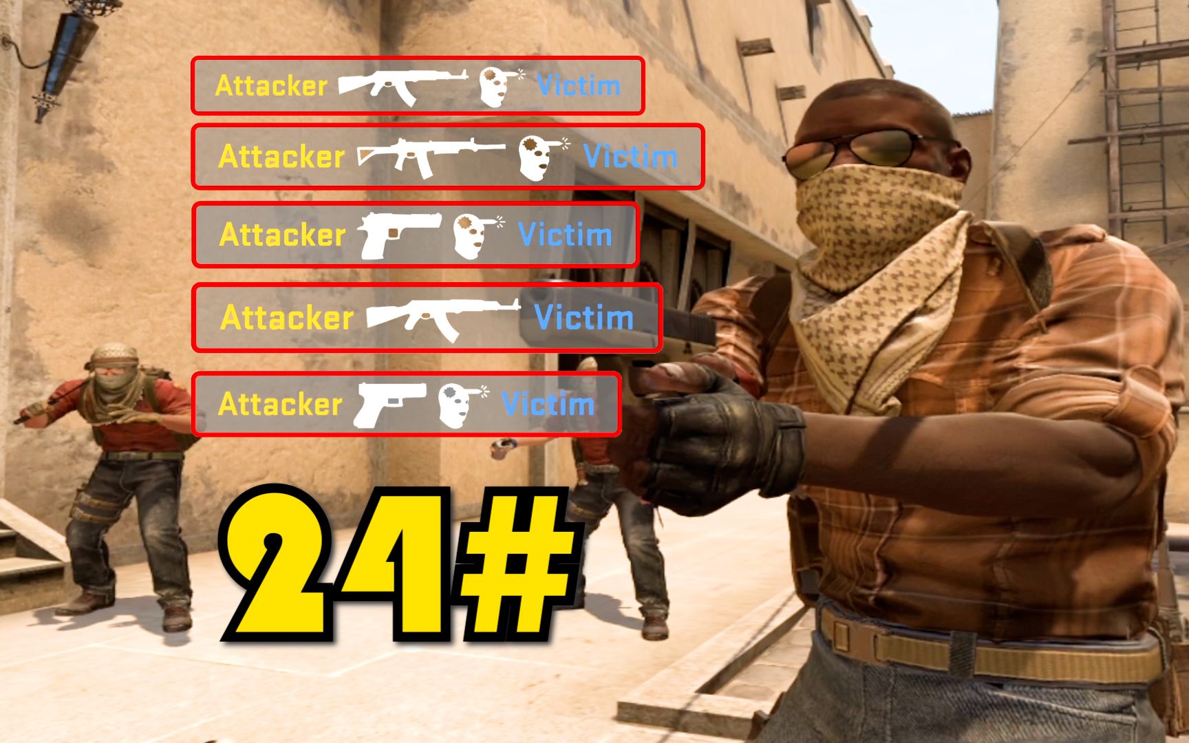 【csgo】谁是自瞄？？？第24期-花泽类不累-花泽类不累-哔哩哔哩视频