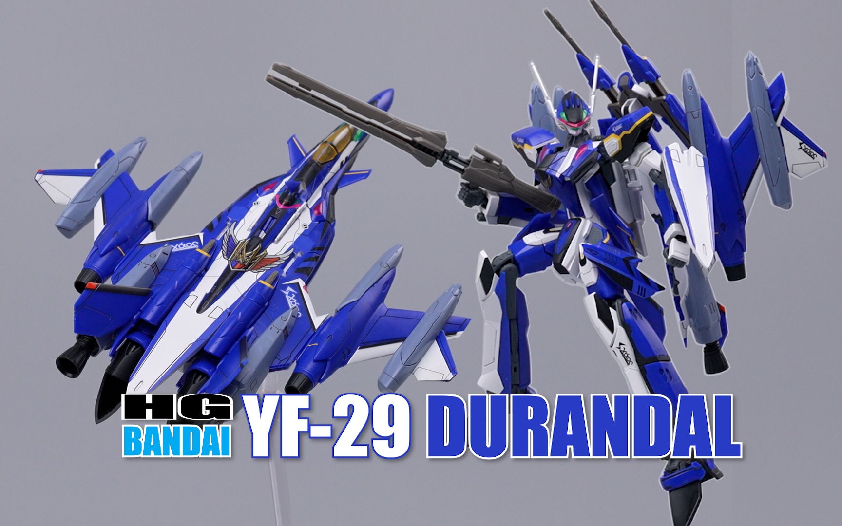 第一王牌的待遇就是好！万代HG YF-29 MAX机 素组分享-戴萌兔-戴萌兔-哔哩哔哩视频