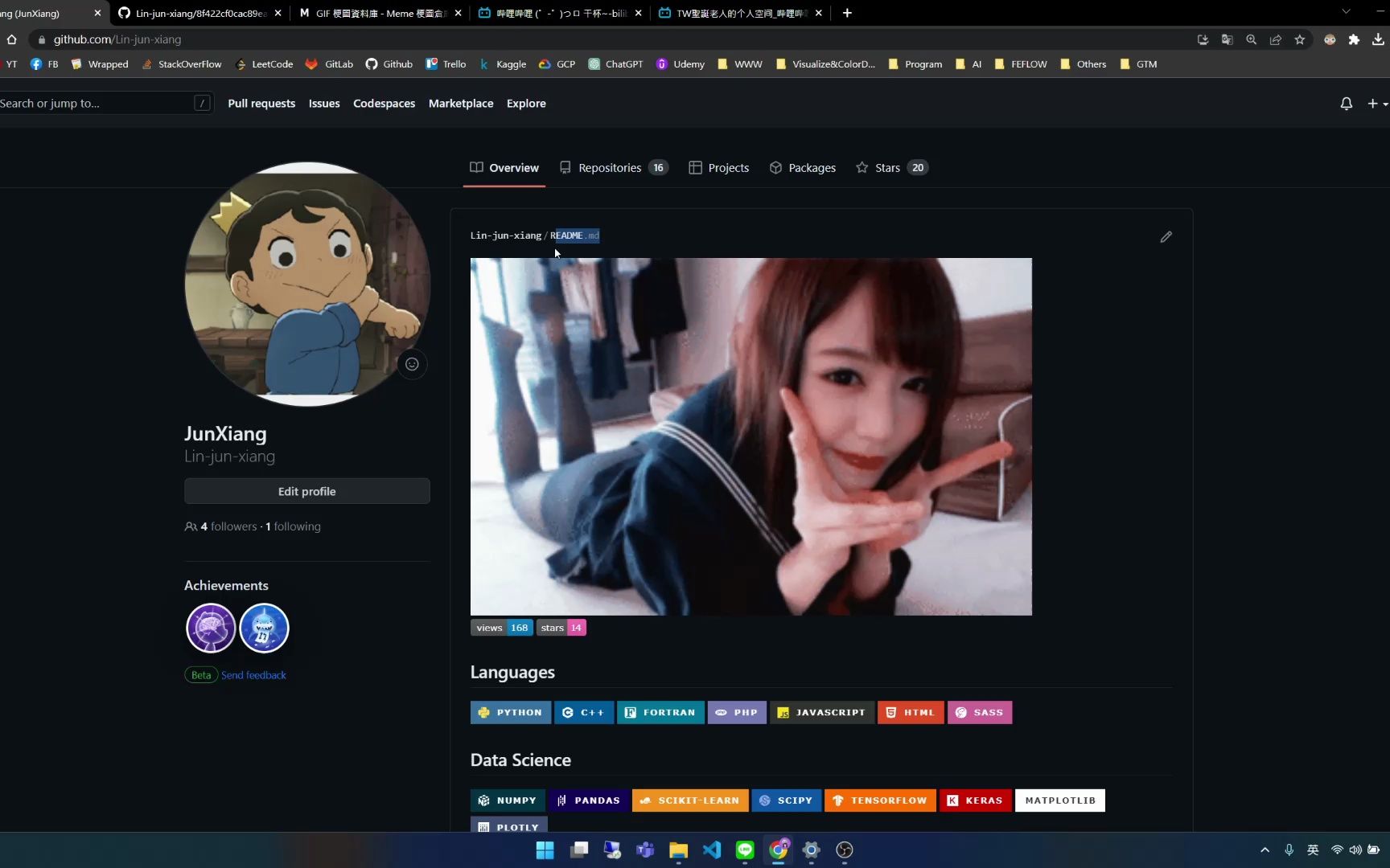 面试官看到你的 github 直接錄取! 還怕卷不贏? 1分鐘學會! 吸睛自介-TW聖誕老人-TW聖誕老人-哔哩哔哩视频