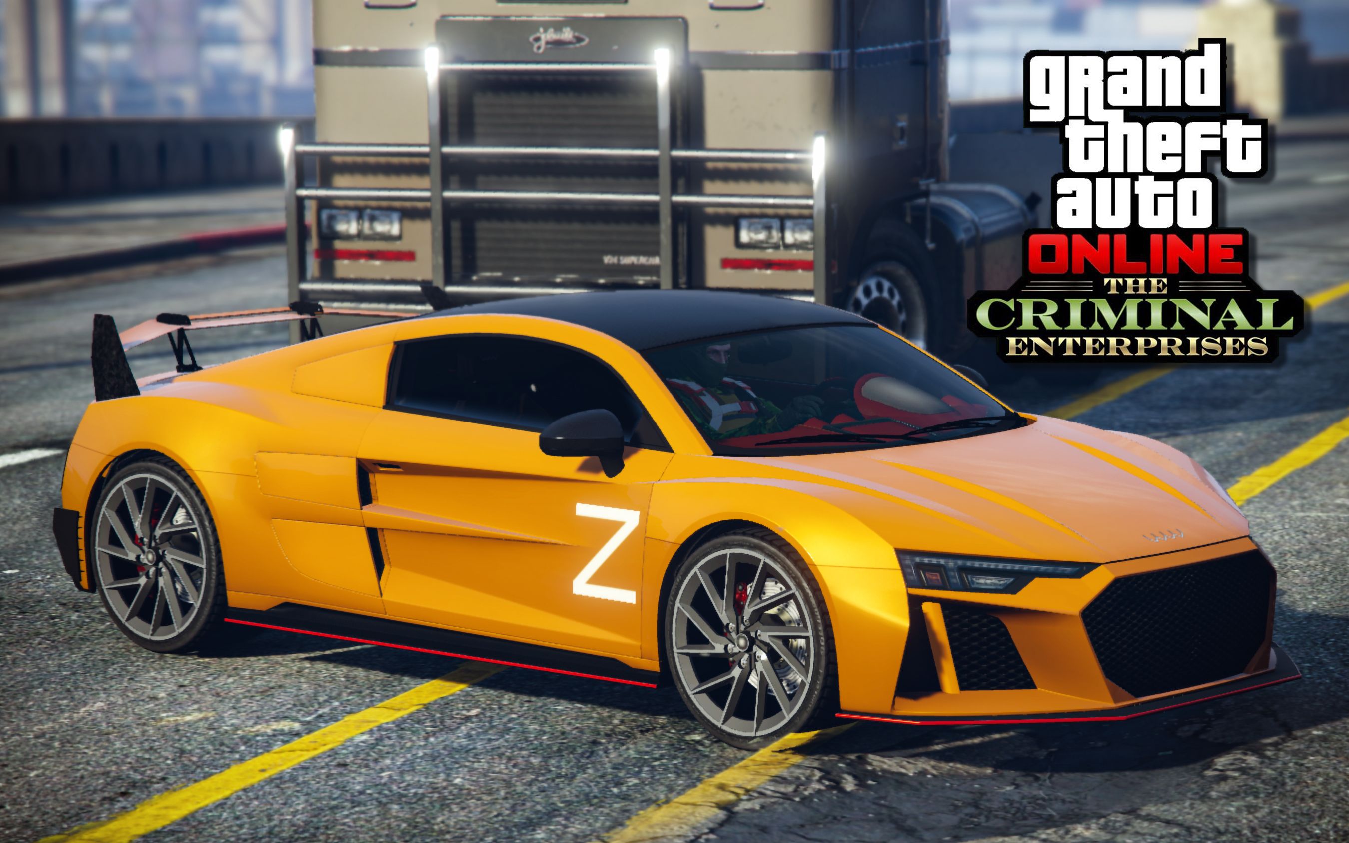 【GTAOL】最新更新载具：奥北10F，万众期待万众瞩目的奥迪跑车！_单机游戏热门视频