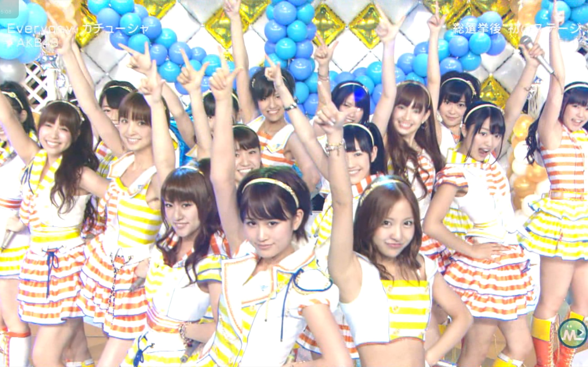 AKB48-喀秋莎 Everydayカチューシャ+少女们 少女たちよ (2011.06.10 Music Station)_哔哩哔哩 (゜-゜)つロ 干杯~-bilibili