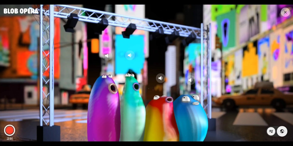 用 Blob Opera 演奏 Komorebi！_哔哩哔哩_bilibili
