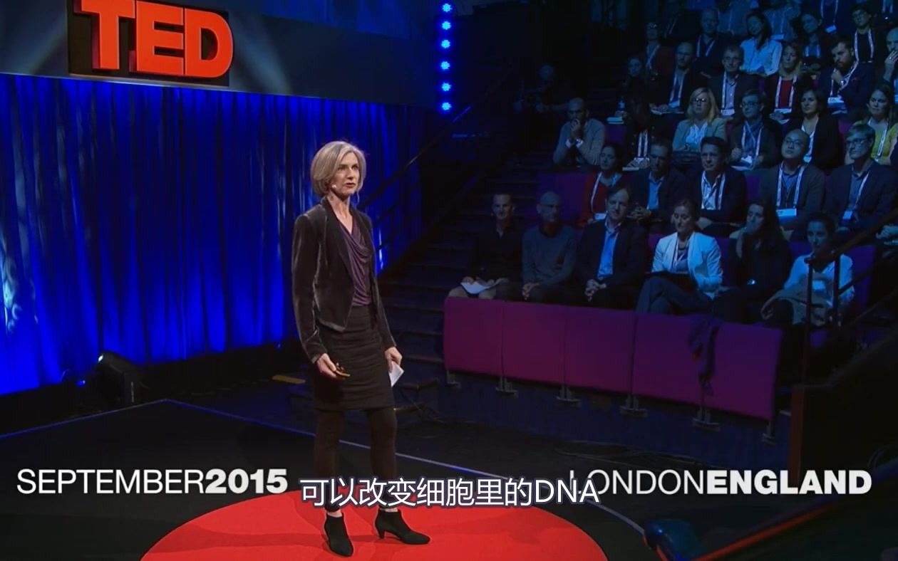 TED talk：How CRISPR lets us edit our DNA （配中文字幕）诺贝尔奖2020获得者详细解读_哔哩哔哩 ...