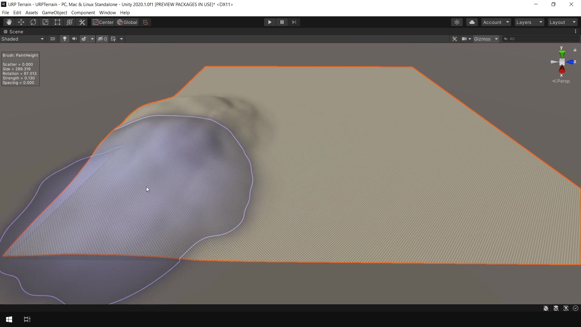 Unity 2020 地形编辑教程（URP）_哔哩哔哩_bilibili