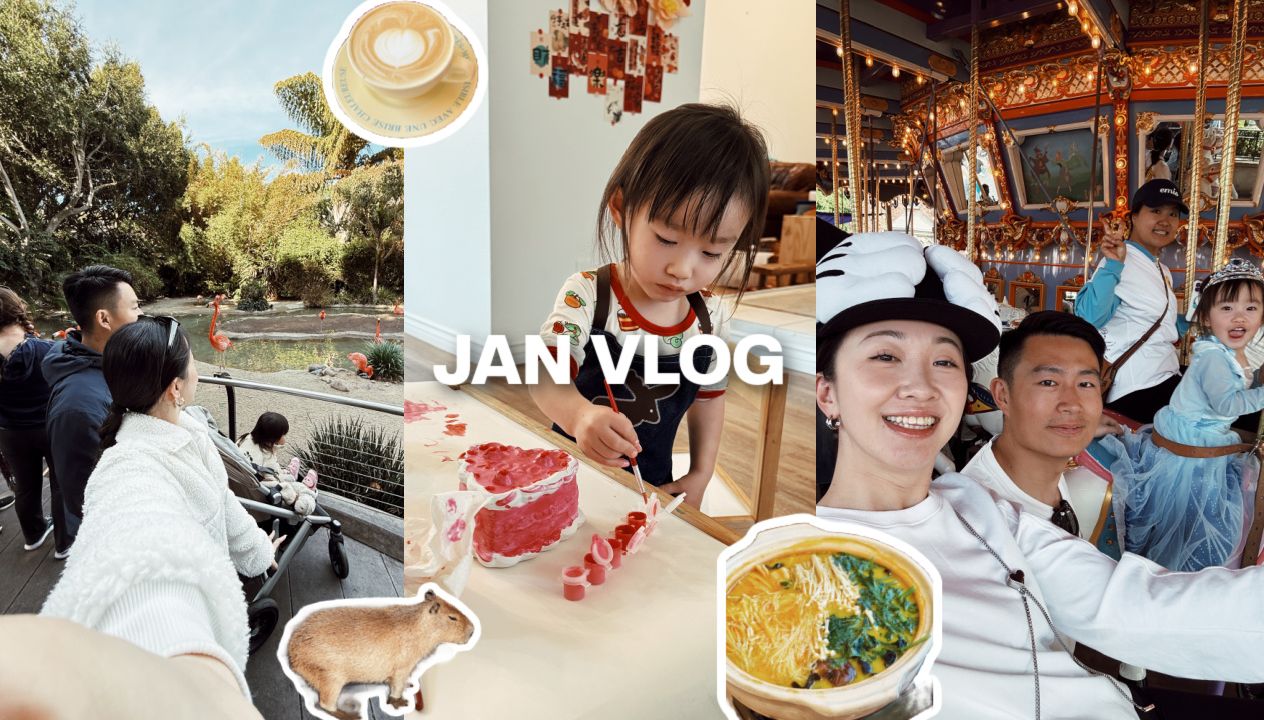 JAN VLOG｜终于去圣地亚哥看熊猫啦！还有卡皮巴拉👸🏼迪士尼见公主🏰 春节前准备🧨儿菜泡菜-Vickysoupsss-Vickysoupsss-哔哩哔哩视频
