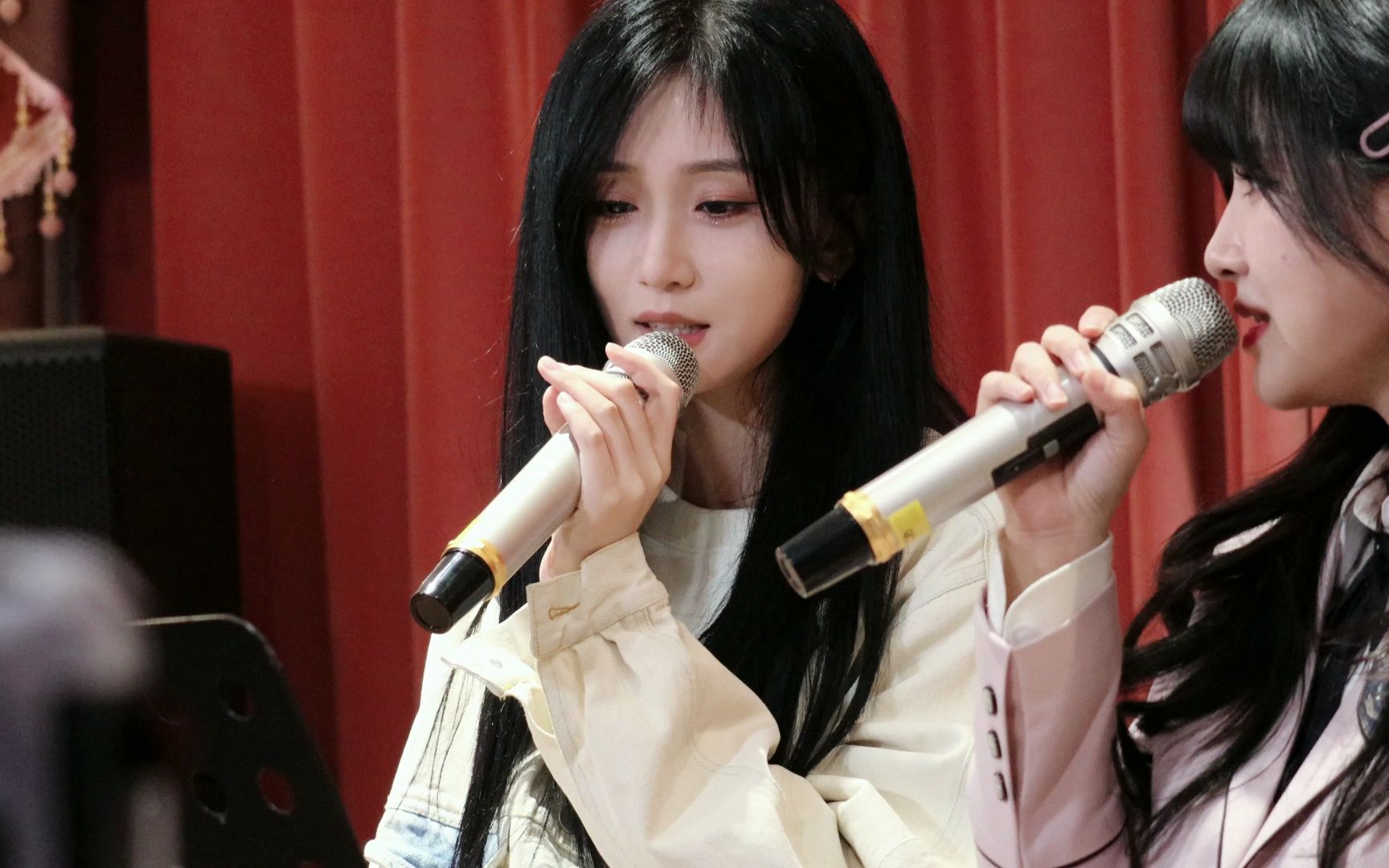 20230414 minilive助演《我只在乎你》横版Focus-欧气爆棚-赵佳蕊-欧气爆棚-赵佳蕊-哔哩哔哩视频