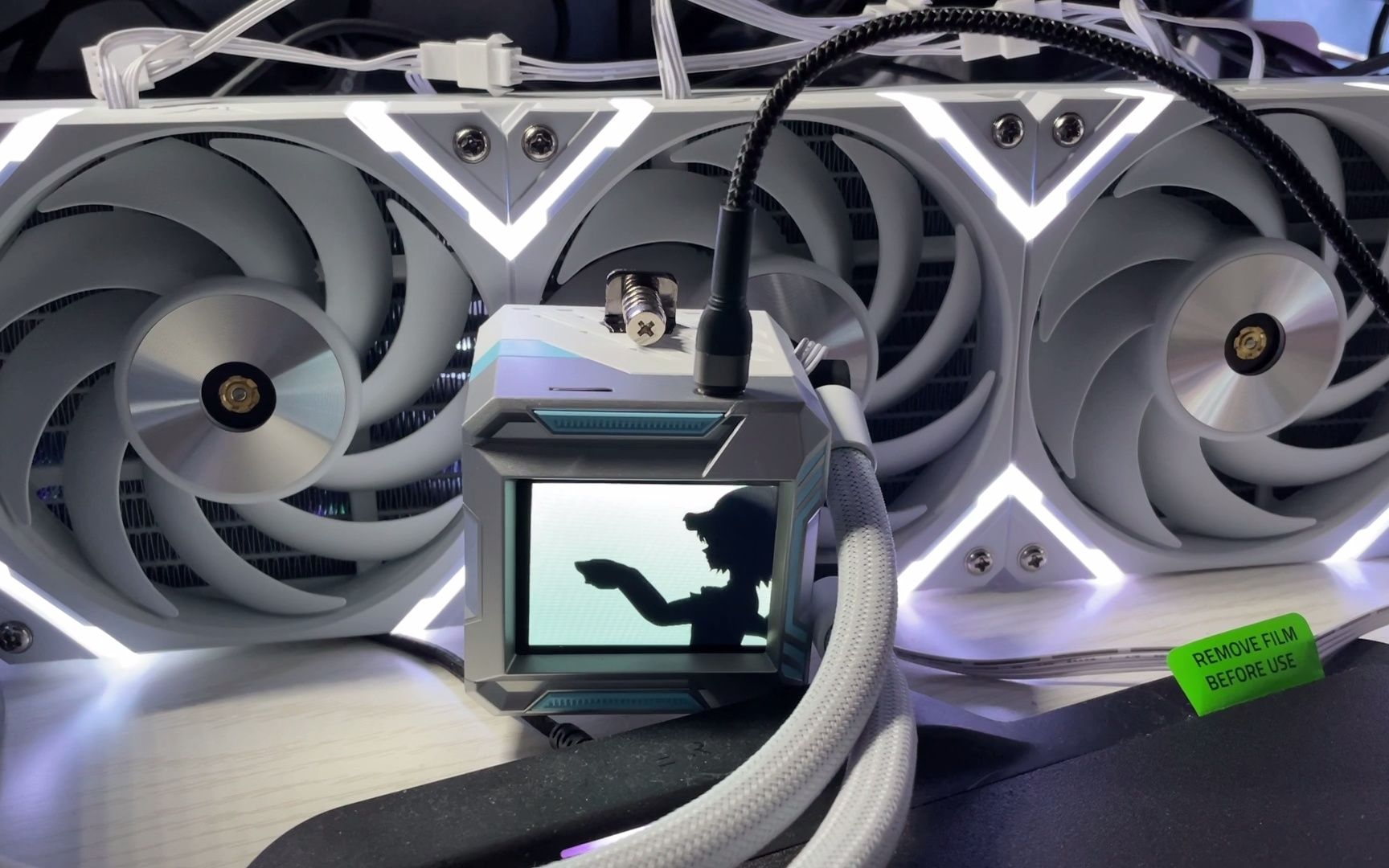 瓦尔基里E360水冷 更换小视频教程设置