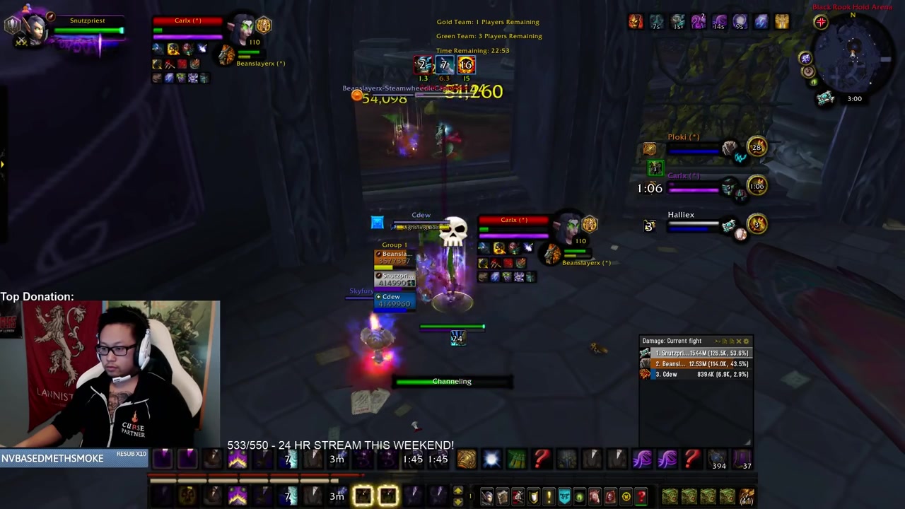 魔兽世界世界顶级竞技场玩家Snutz暗牧3v3录像(4P)_哔哩哔哩_bilibili