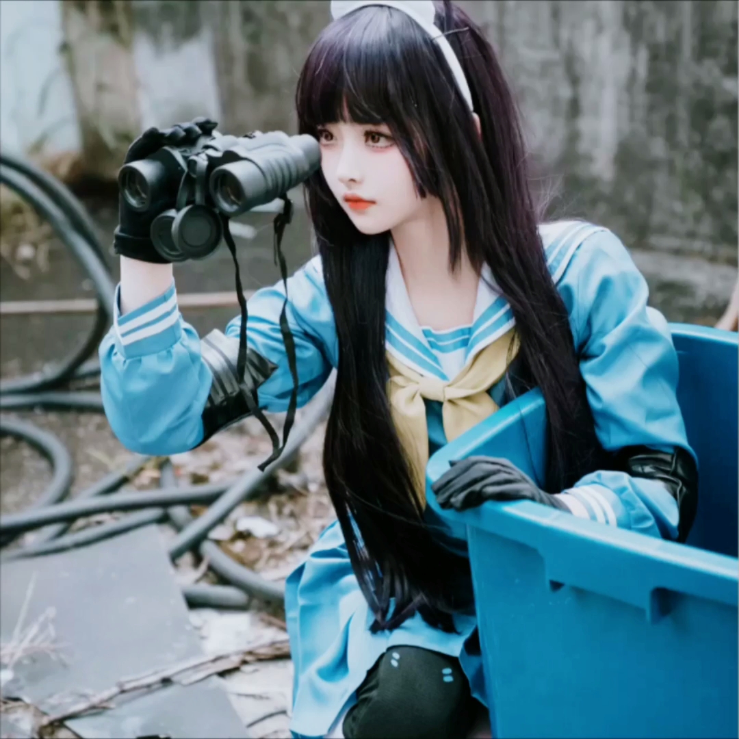 白莉爱吃巧克力—cos《碧蓝档案》霞沢