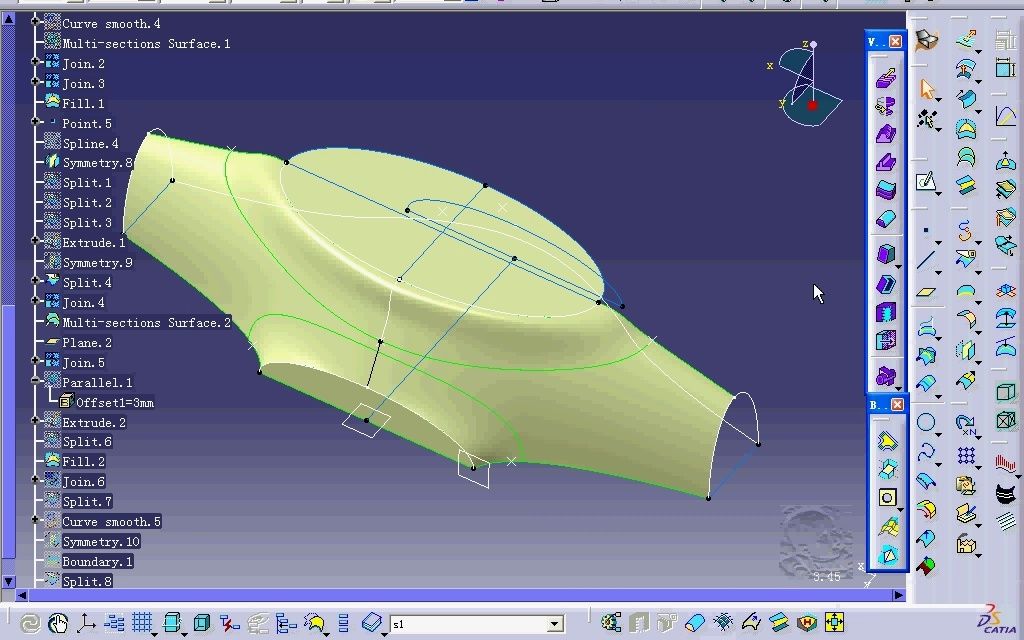 Catia平面刻字教程：轻松学会