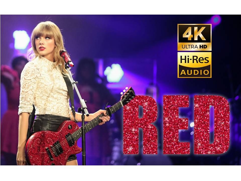 【Taylor Swift】RED Tour 4K HiRes官方收音-中英字幕(红演唱会)-呆呆烧鱼-泰勒霉霉-哔哩哔哩视频