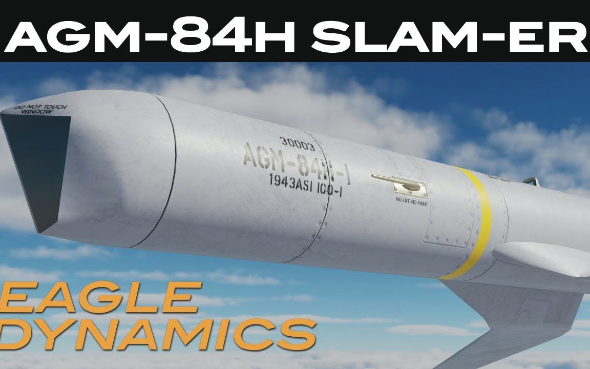 DCS: F/A-18C "大黄蜂" - AGM-84H SLAM-ER_哔哩哔哩_bilibili
