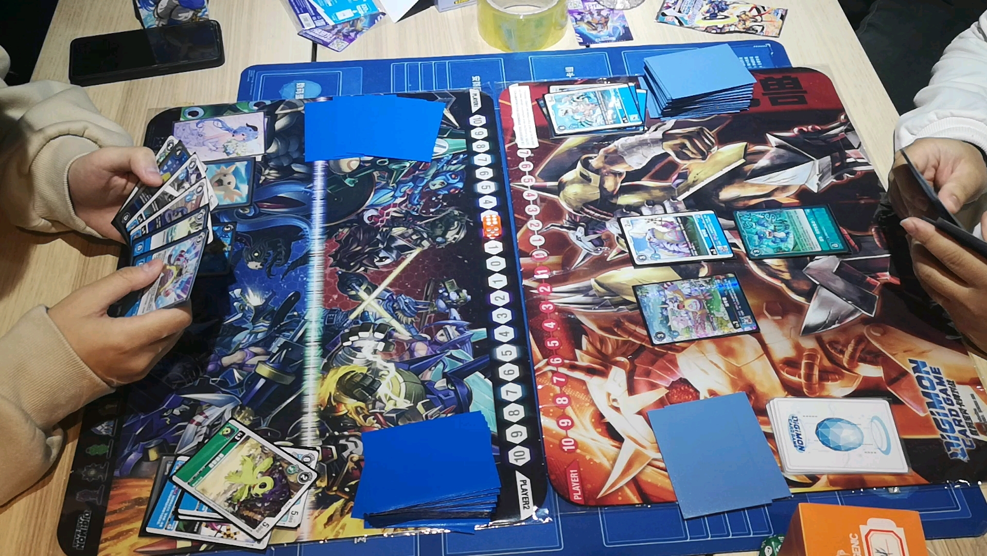 佛山强袭卡牌，12月11日简中DTCG冠亚对决，杰斯兽VS加布兽友情羁绊