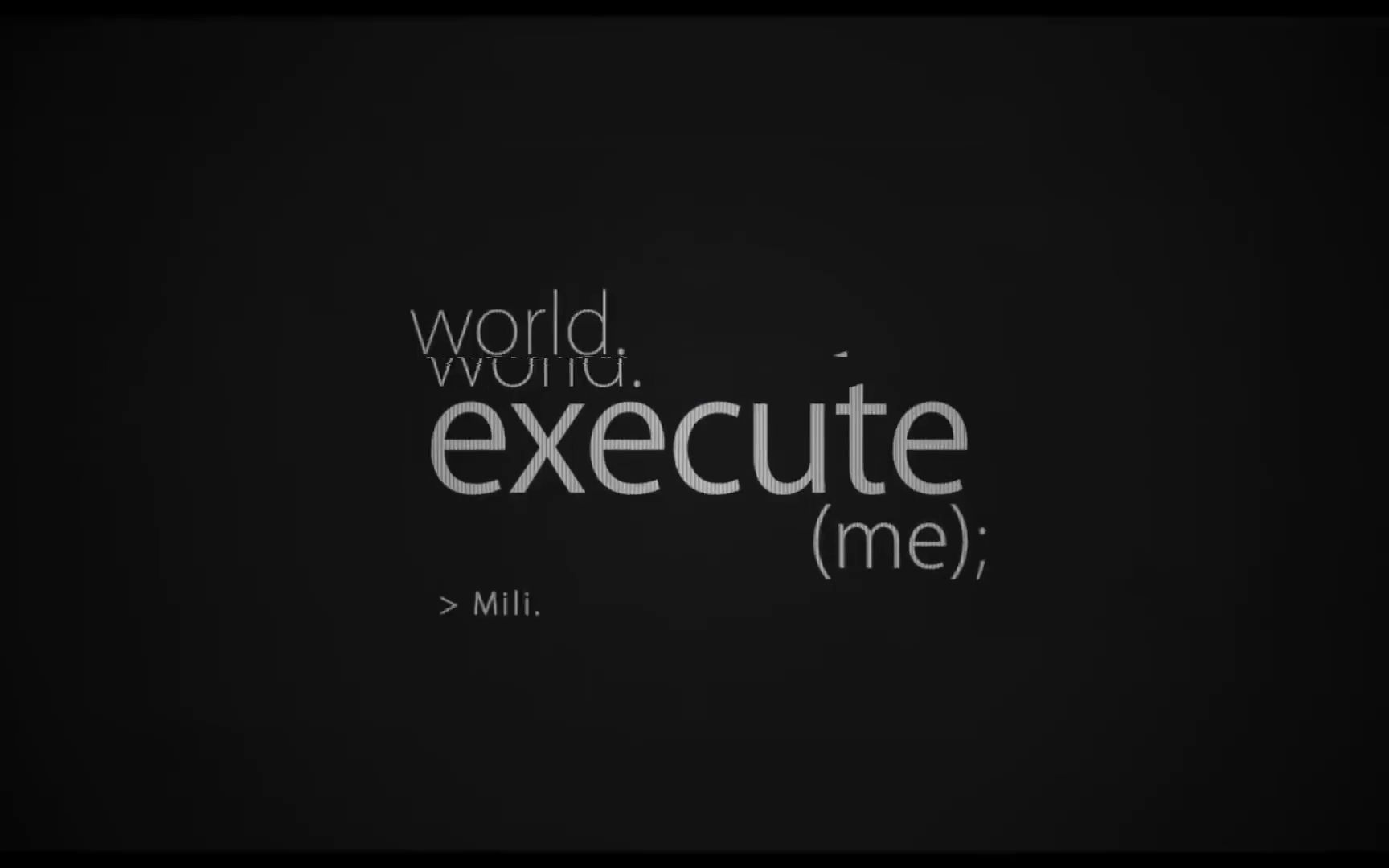 【星尘Infinity Dark 翻唱】World.execute(me);_哔哩哔哩_bilibili