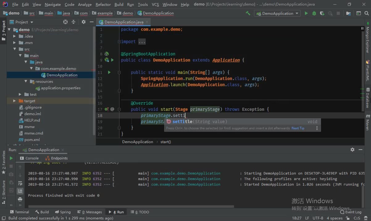 【演示】【Java 8】如何用 Spring Boot 编写桌面应用_哔哩哔哩_bilibili