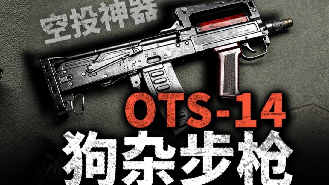AK的小兄弟！OTs-14狗杂步枪 如何用野路子征服特种部队？详解罗斯巷战之王的暴力美学#硬核深度计划-Hunt武器局-Hunt武器局-哔哩哔哩视频