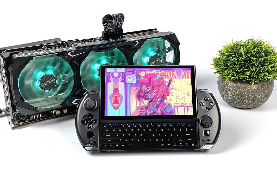 全新GPD Win 4变成一台4K & 1440P游戏机｜ETA PRIME｜字翻中字