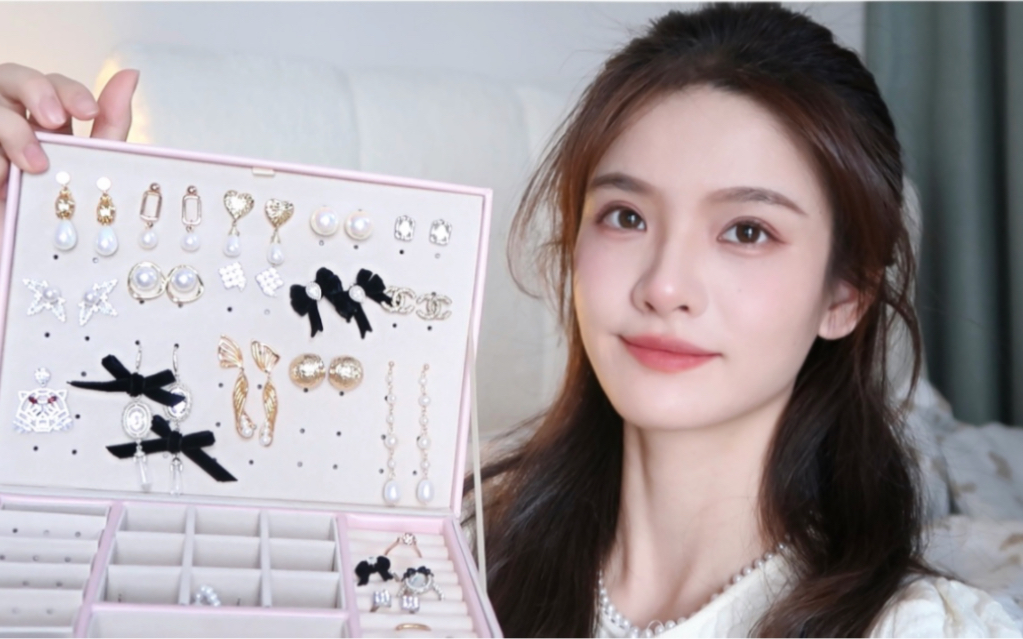 刘亦菲们必须拥有的贵气温柔耳饰分享来啦！-seiei酱-seiei酱-哔哩哔哩视频
