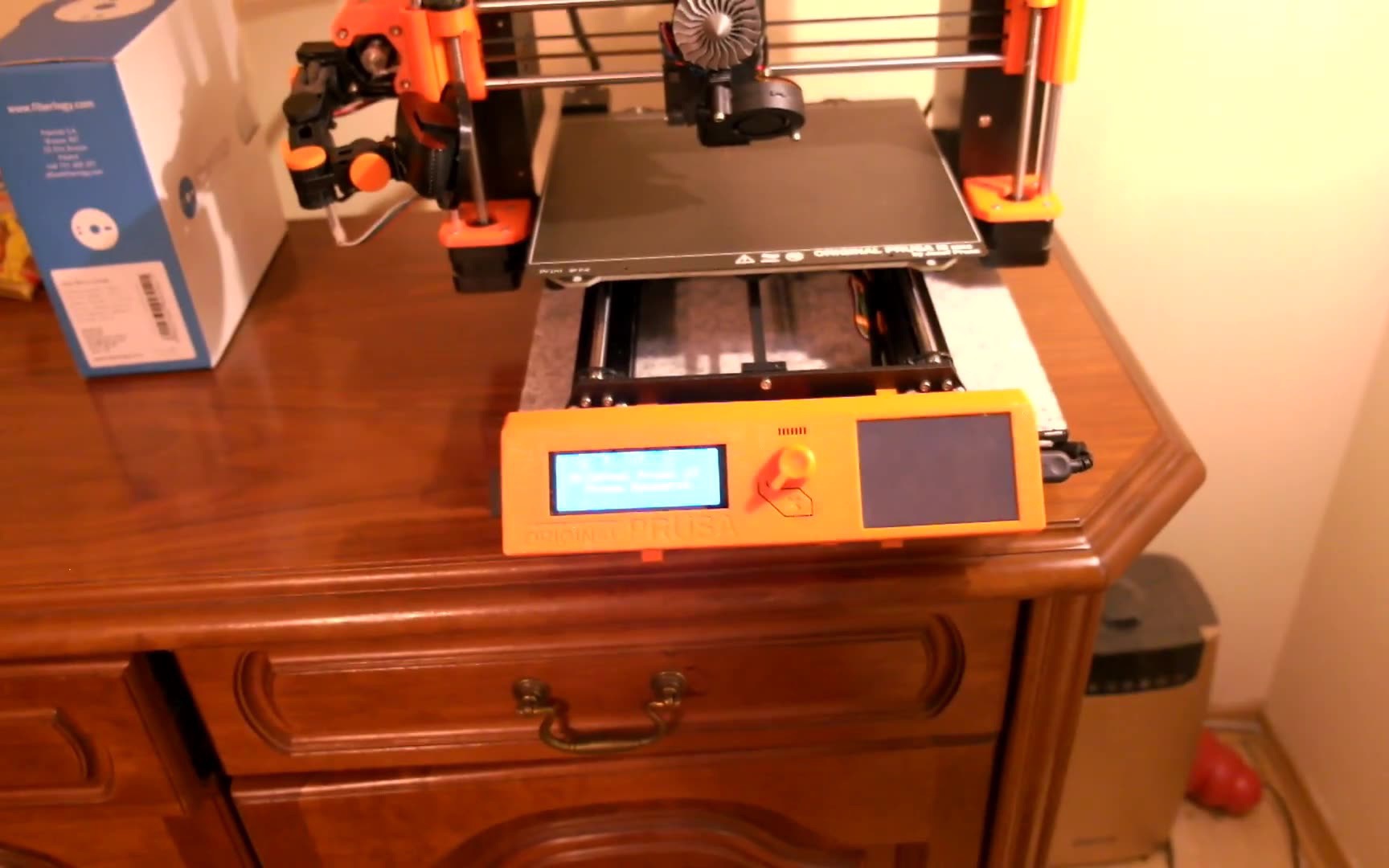 Prusa i3 MK3s with Octoprint, c920 camera and led controll_哔哩哔哩_bilibili