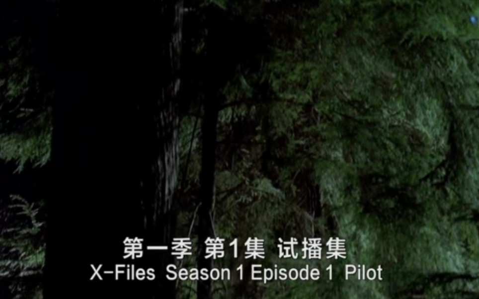 【经典美剧】X档案 The X-Files S01 E01_哔哩哔哩_bilibili