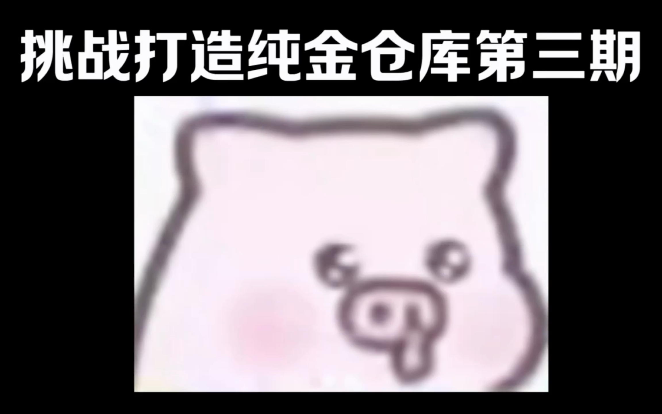 挑战打造纯金仓库第三期 这局开箱开到爽-不甘平庸的小仙-不甘平庸的小仙-哔哩哔哩视频