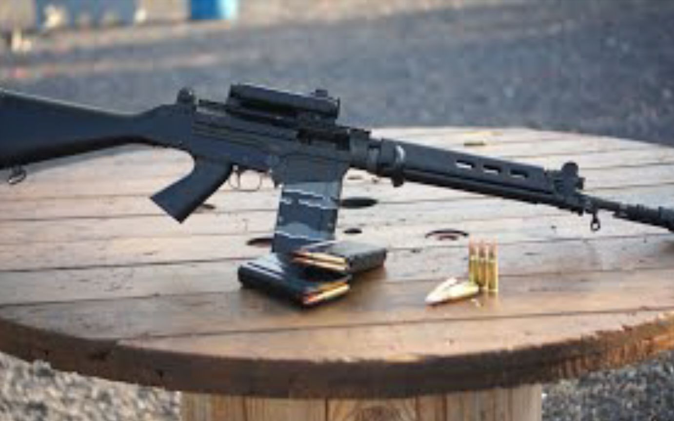 【PhoenixPhart】美国SA58“航行者”（FAL）步枪射击_哔哩哔哩_bilibili