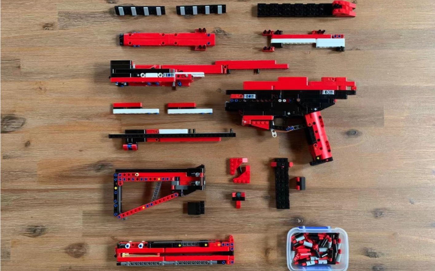 LEGO UMP45 TUTORIAL (PART 4) 乐高 UMP45 教程（枪托）_哔哩哔哩_bilibili