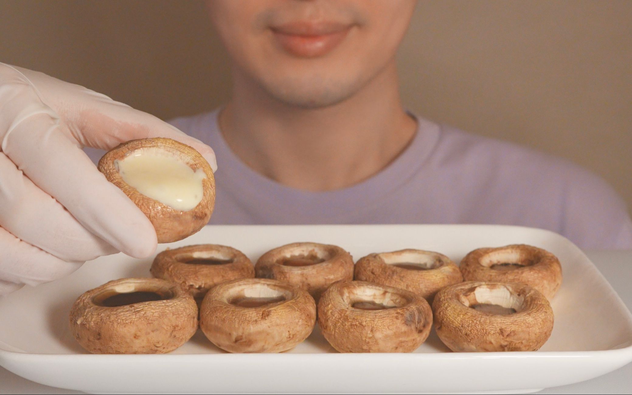 【丁明明安静吃】又想吃烤口蘑了-丁明明mingming-丁明明mingming-哔哩哔哩视频