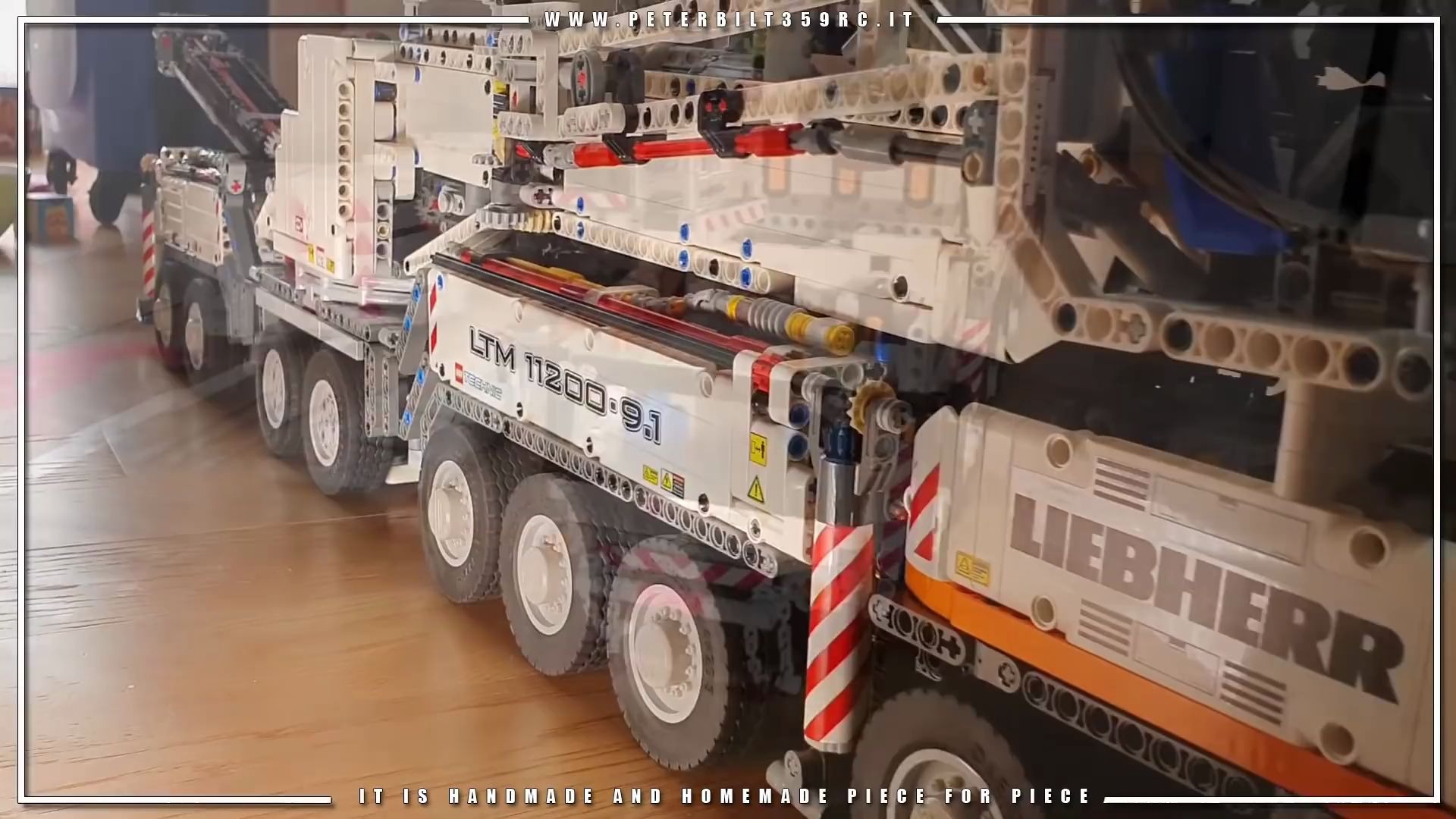 【作品欣赏】只有乐高才能干这么精密的活 Lego chnic Liebherr LTM 11200 Crane_哔哩哔哩_bilibili