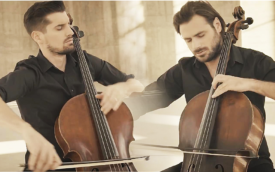 2Cellos 提琴双杰mv合集含《权力的游戏》主题曲