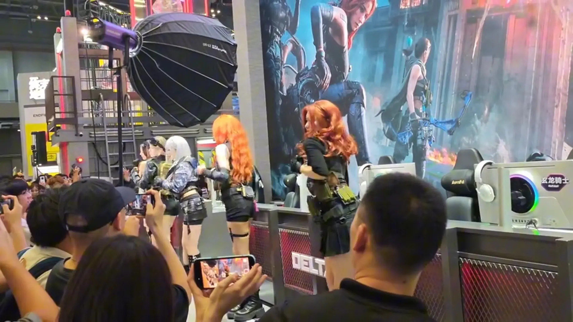 这就是三角洲BW的魅力，cos也太美了吧！！_哔哩哔哩_bilibili