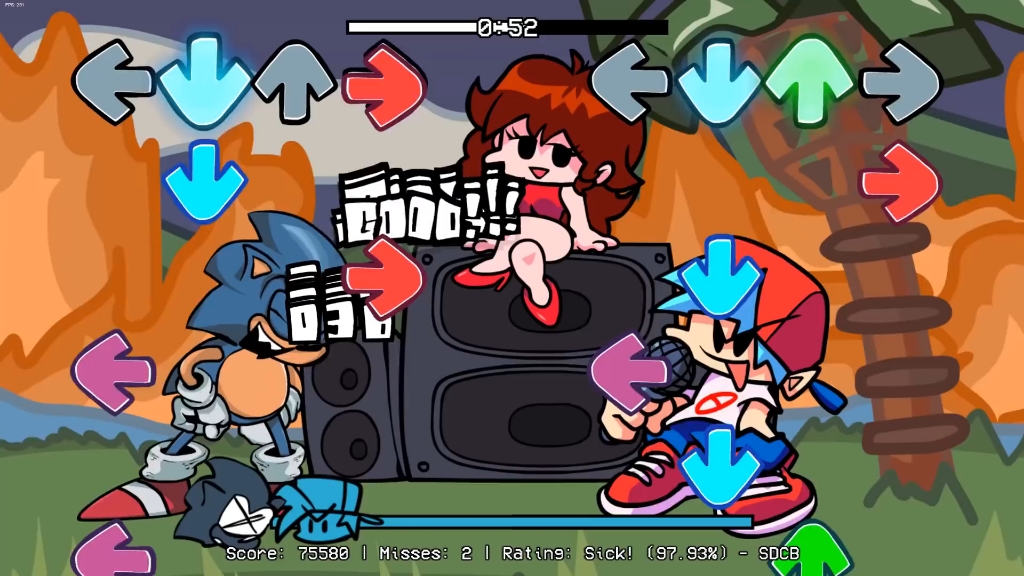 Friday Night Funkin' - V.S. Extra Life Sonic _Revival_ - FNF MODS _HARD