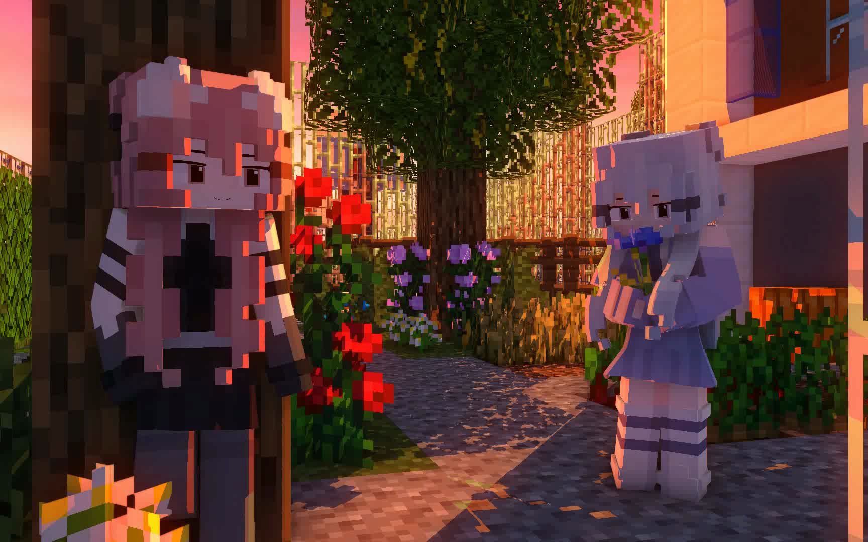 【MC动态壁纸】放学后的黄昏