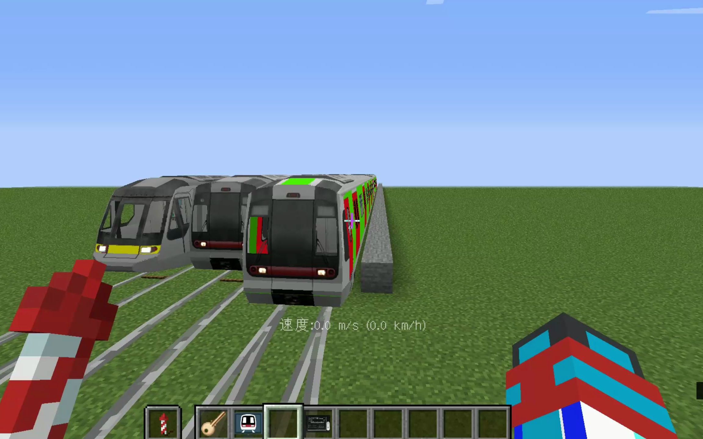 【xiaoy/MTR自制追加】MINECRAFT MTRmod CR400AF追加展示