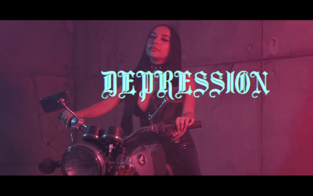 【美国极端嗓女rapper】Lucifena联手Volumes主唱Myke Terry带来后核单曲Depression - 视频下载 ...