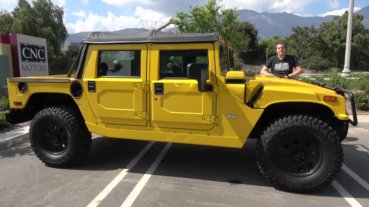 【道哥评测】Hummer H1_哔哩哔哩_bilibili