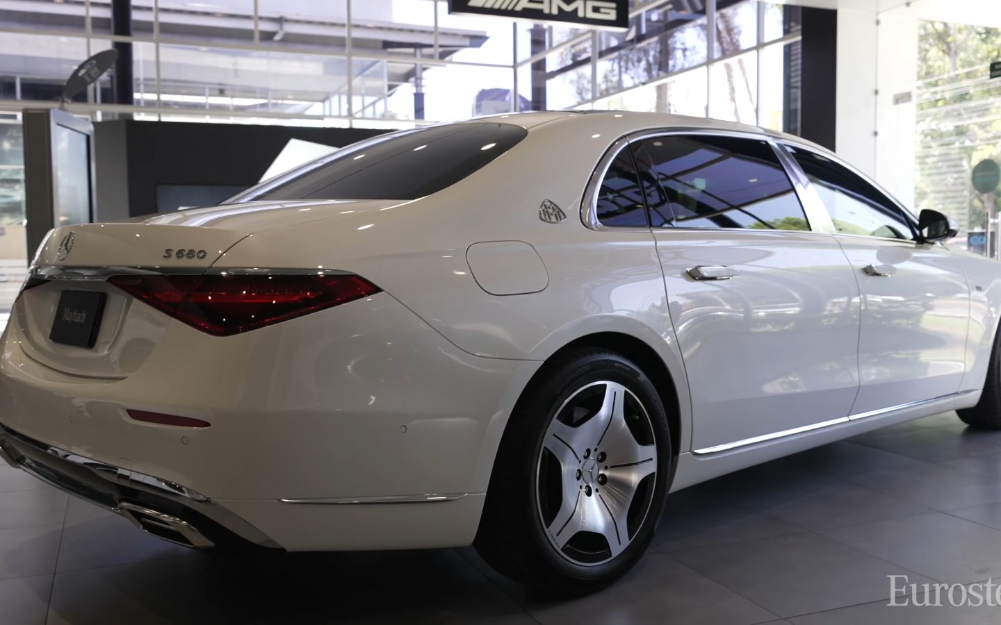 奔驰迈巴赫 W223 Z223 S级 S680 2022款 墨西哥二手车(机翻字幕敬请谅解)_哔哩哔哩_bilibili