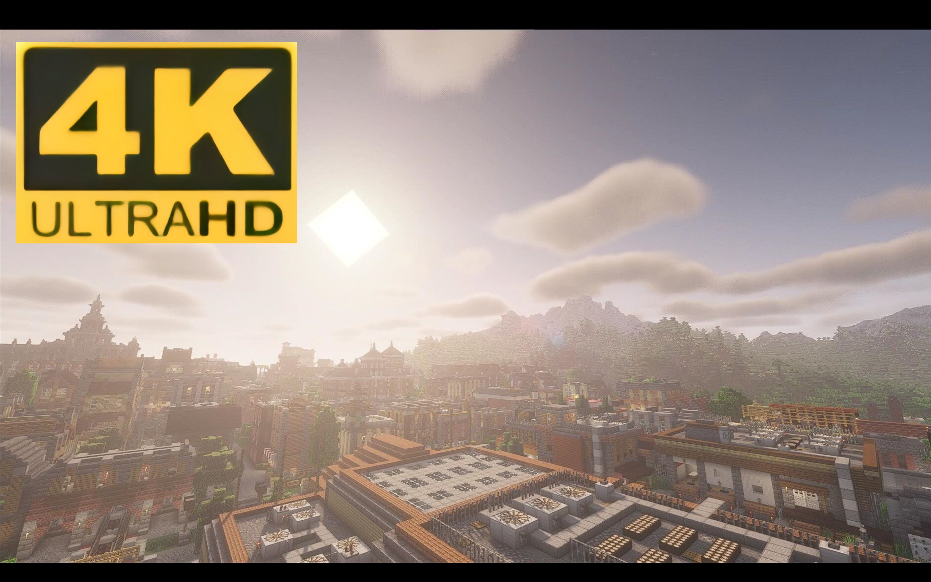 【minecraft】附下载链接：全球最大的城市地图更新：绿地（greenfield）0.5.4来了！ 精致且100%覆盖的内饰堪比真实世界！