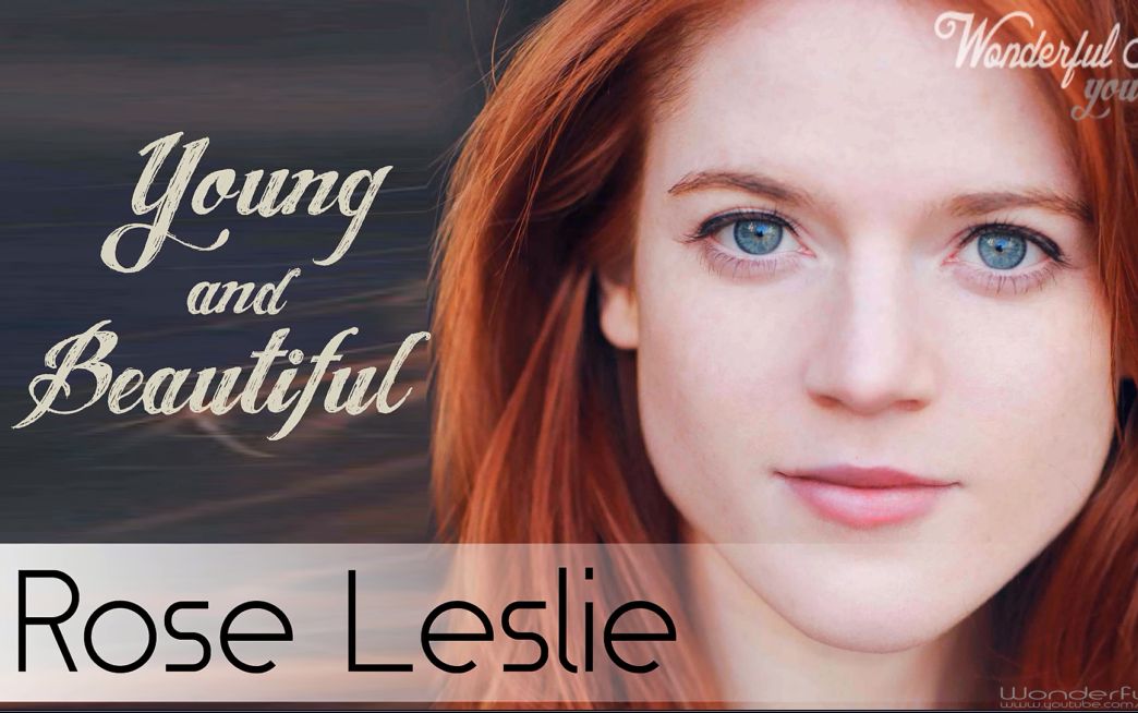 “火吻”萝斯·莱斯利Rose Leslie影视剪辑_哔哩哔哩_bilibili