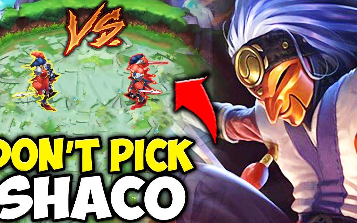 SHACO VS. SHACO SHOWING WHO THE REAL SHACO MAIN IS-TAKERA-TAKERA-哔哩哔哩视频