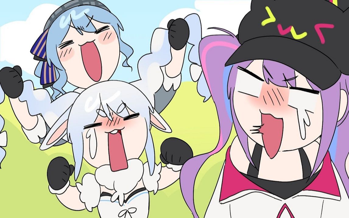 Imitating Pekora @Animation_哔哩哔哩_bilibili