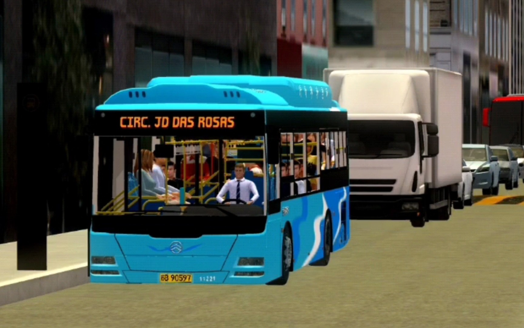 【PBSU】#3 无限穿梭 试玩金旅XML6105J18CN于3209线 | Proton Bus Simulator_哔哩哔哩_bilibili