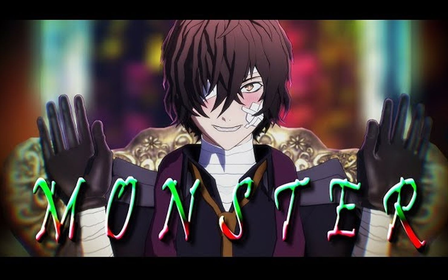 【BSD/MMD】MONSTER【太宰】_哔哩哔哩_bilibili