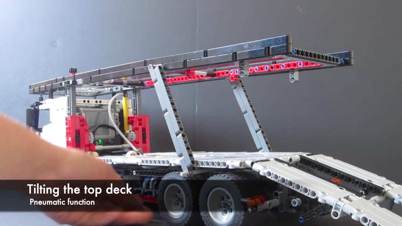 Lego 42043 C MOC 汽车运输车_哔哩哔哩_bilibili