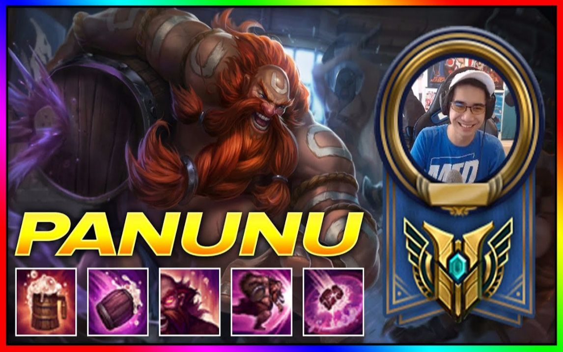 北美酒桶王Panunu精彩操作蒙太奇 lol英雄联盟_哔哩哔哩_bilibili
